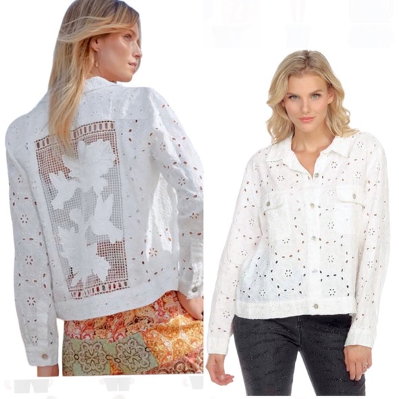 Johnny Was | Jackets & Coats | Nwt Johnny Was Alanah Cropped Jacket | Poshmark